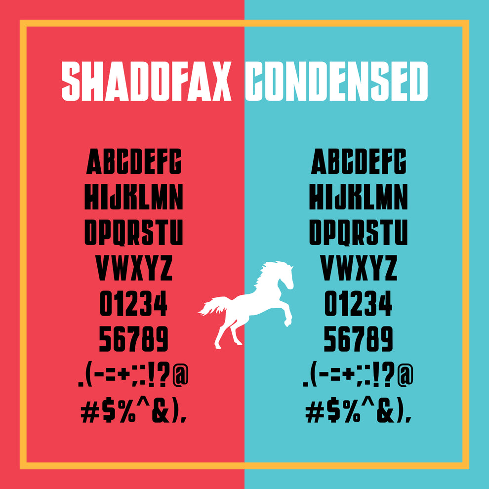Shadofax Condensed Font – Kern Club