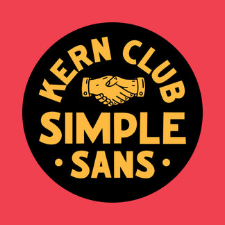 Simple Sans Font – Kern Club