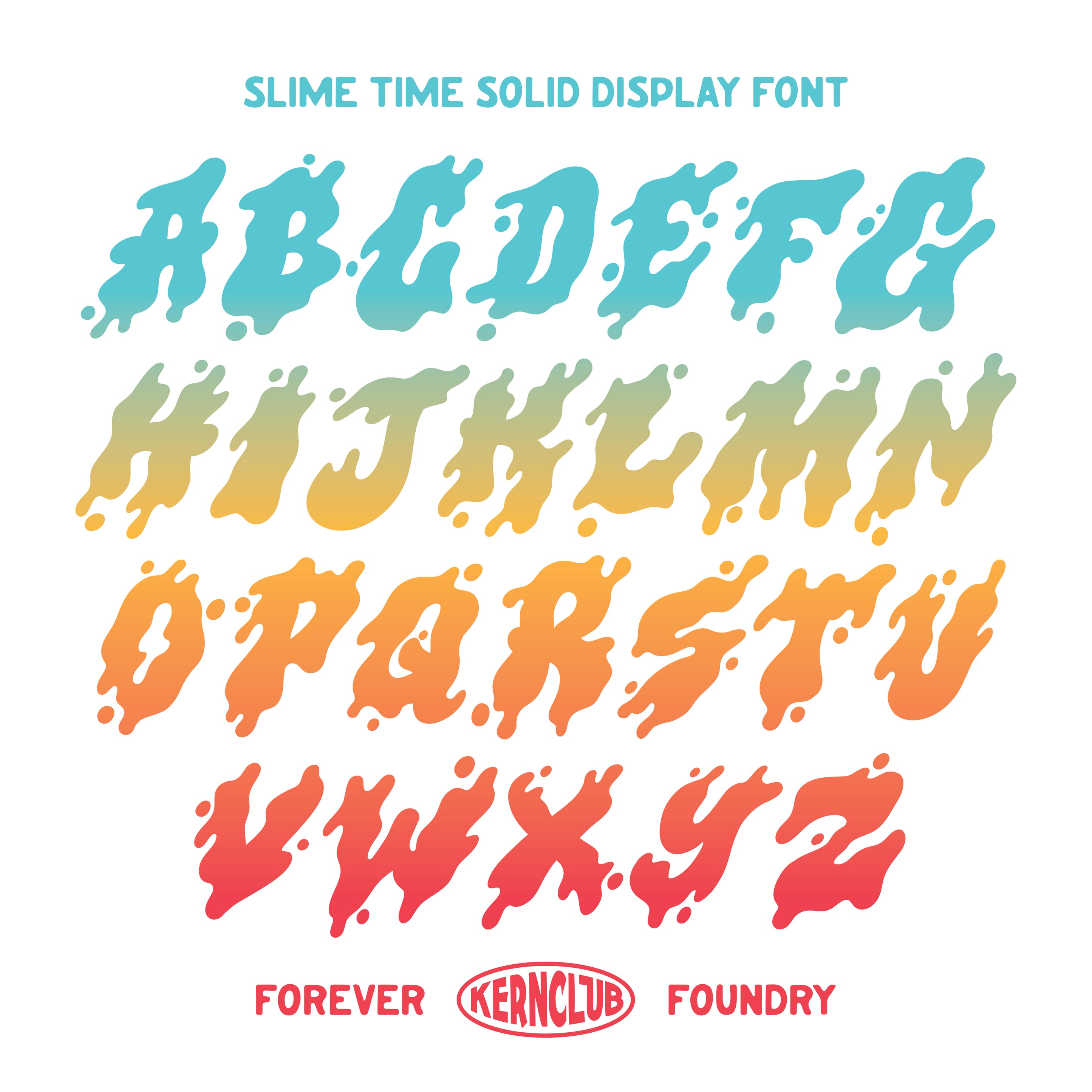 Slime Time Font – Kern Club