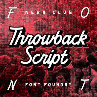 Throwback Script Font – Kern Club